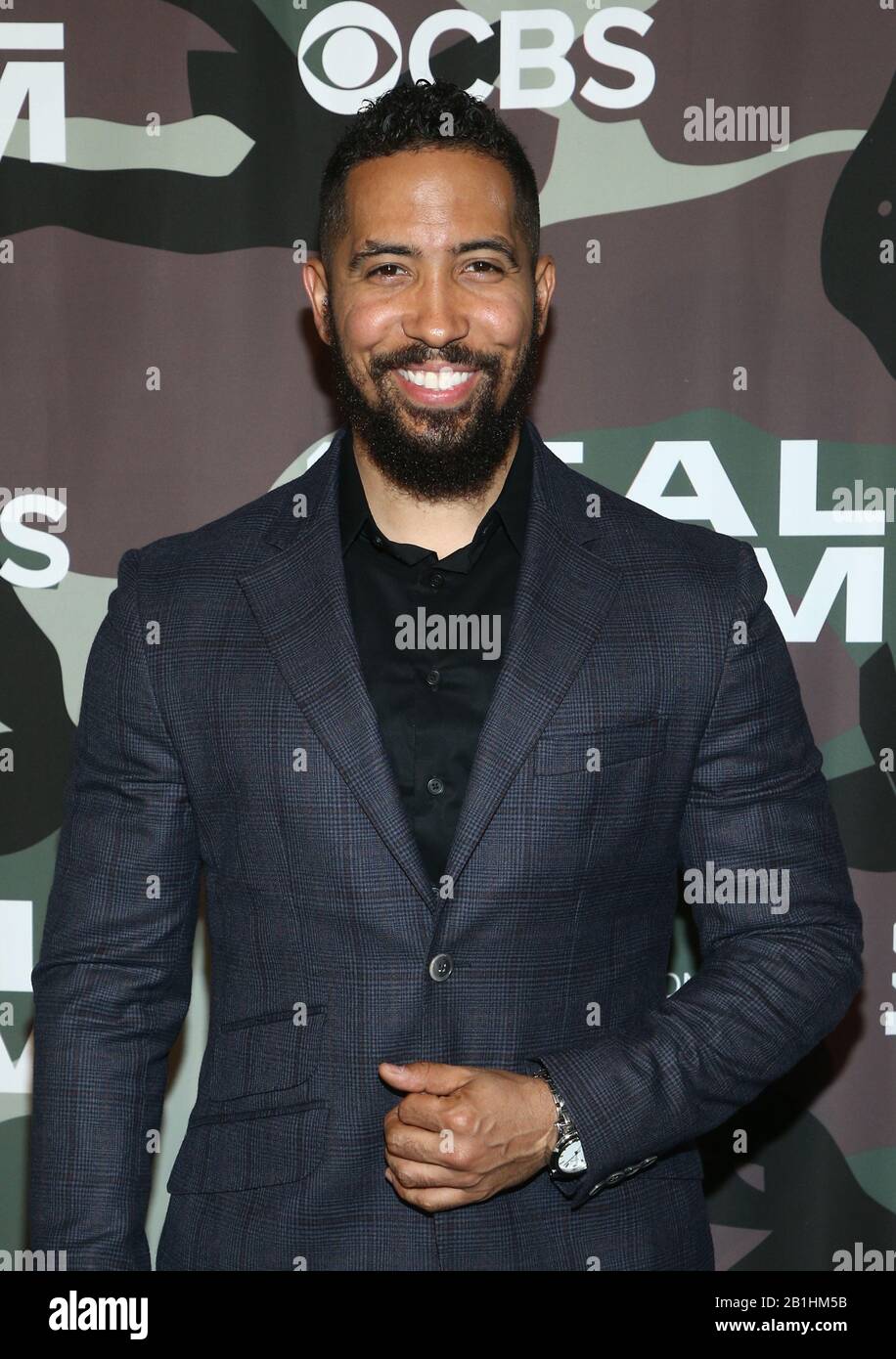 Hollywood, California, USA. 25th Feb, 2020. Neil Brown Jr. SEAL Team ...