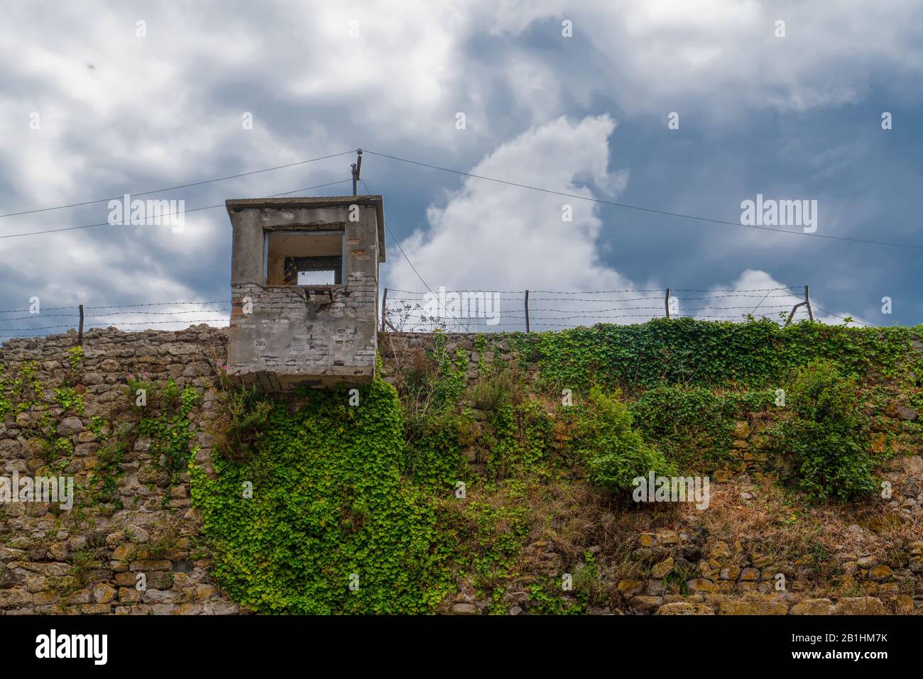 A prison guard tower in Old Sinop Fortress Prison Stock Photo - Alamy