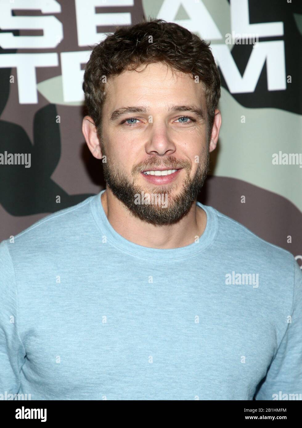 Hollywood, California, USA. 25th Feb, 2020. Max Thieriot. SEAL Team' TV ...