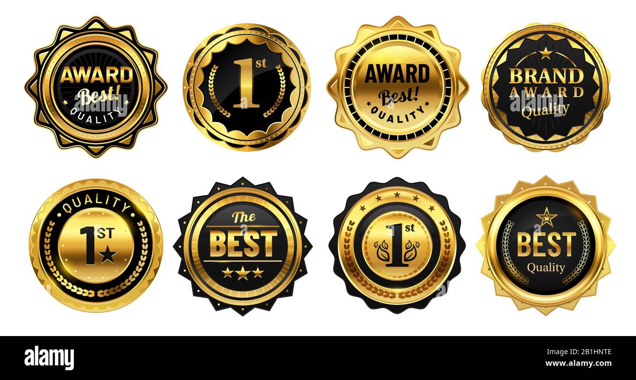 Award badge hi-res stock photography and images - Alamy