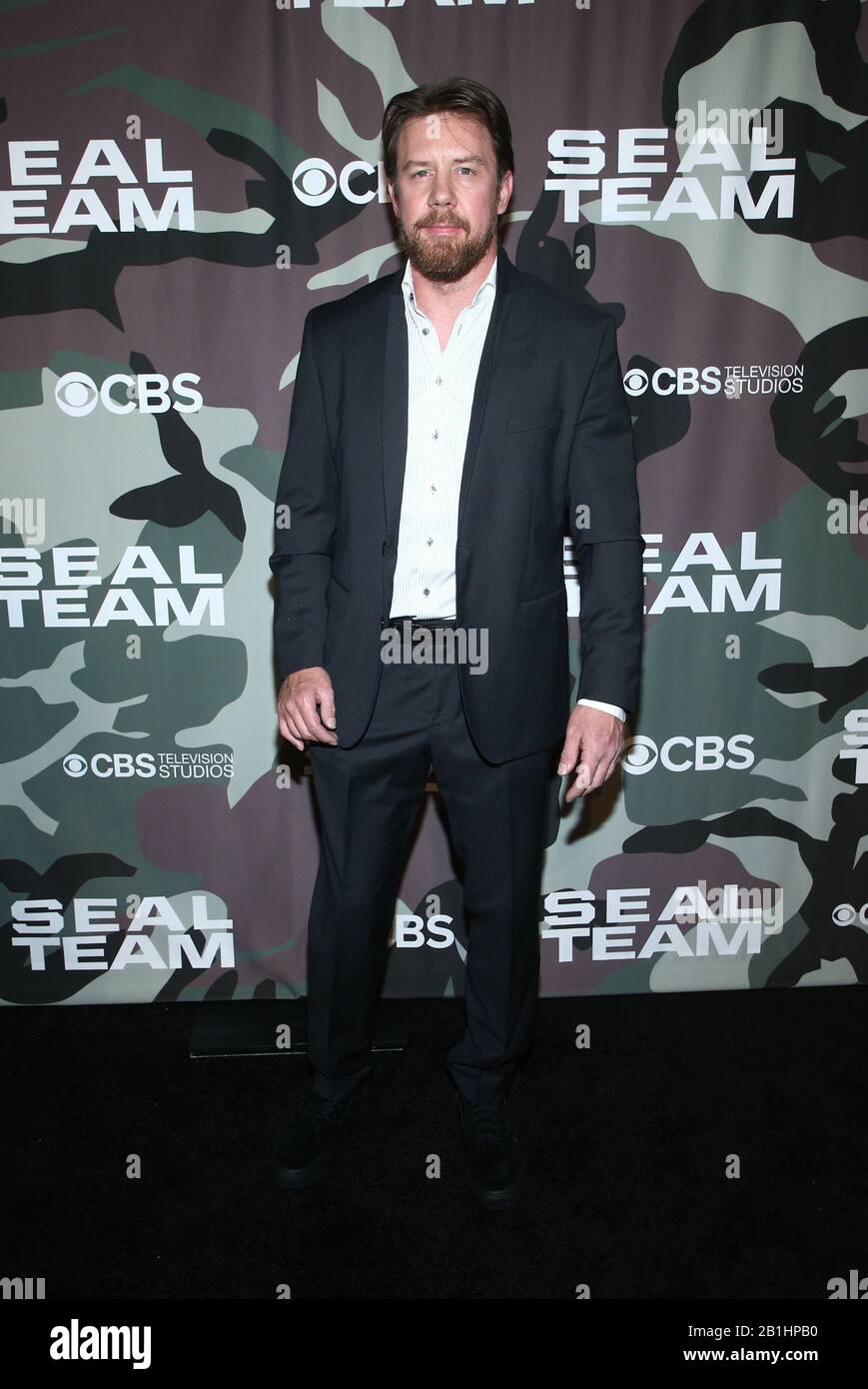 25 February 2020 - Hollywood, California - Tyler Grey. SEAL Team' TV ...