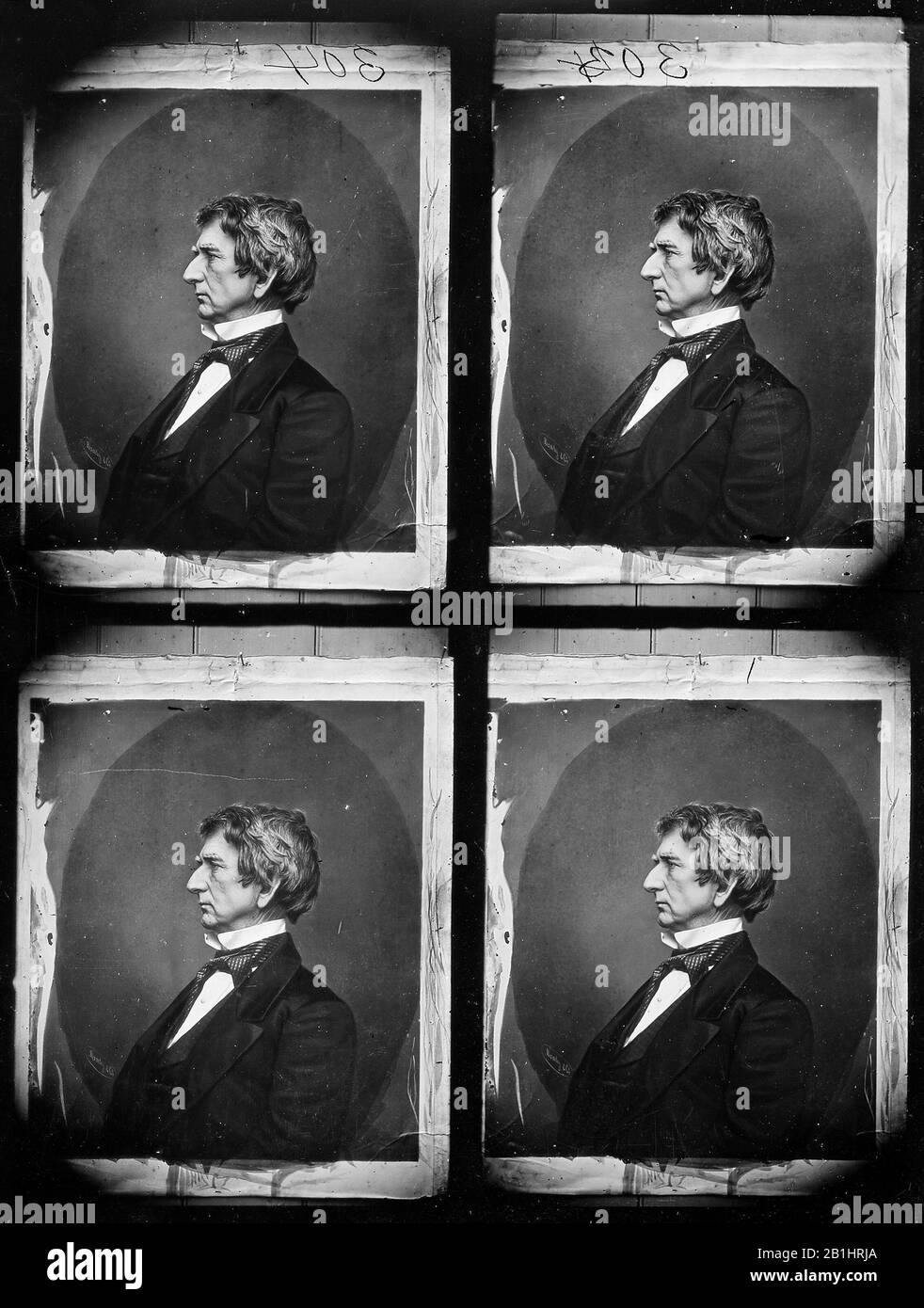 William h seward portrait hi-res stock photography and images - Alamy