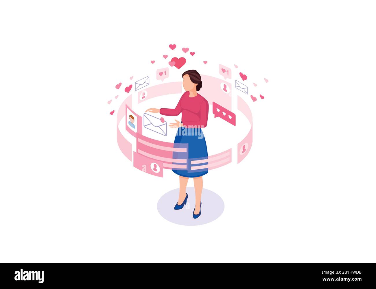 Online chatting isometric vector illustration Stock Vector Image & Art ... Online chatting isometric vector illustration Stock Vector Image & Art ...