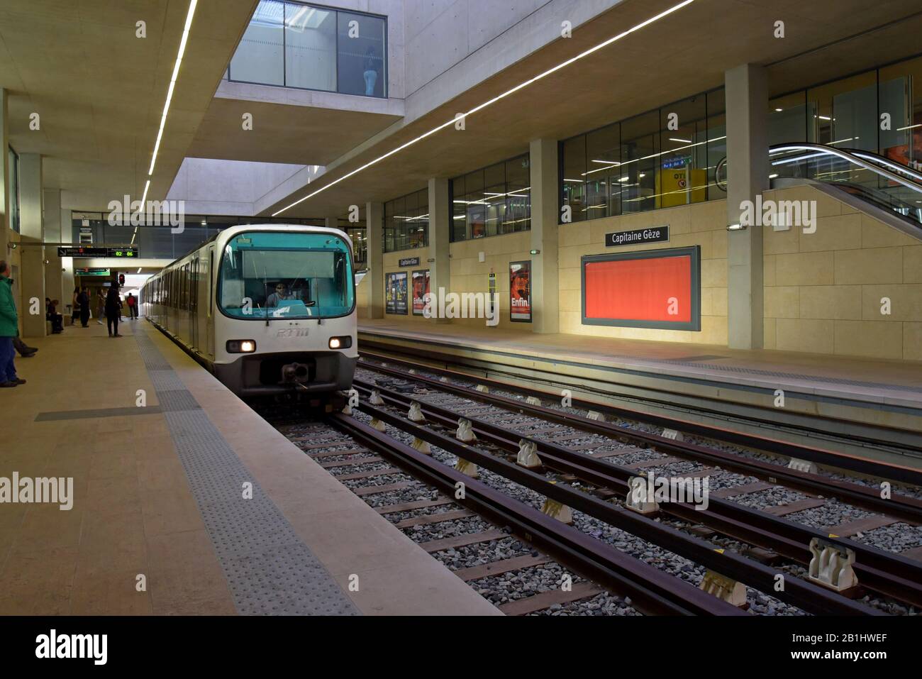 Metro in marseille hi-res stock photography and images - Alamy
