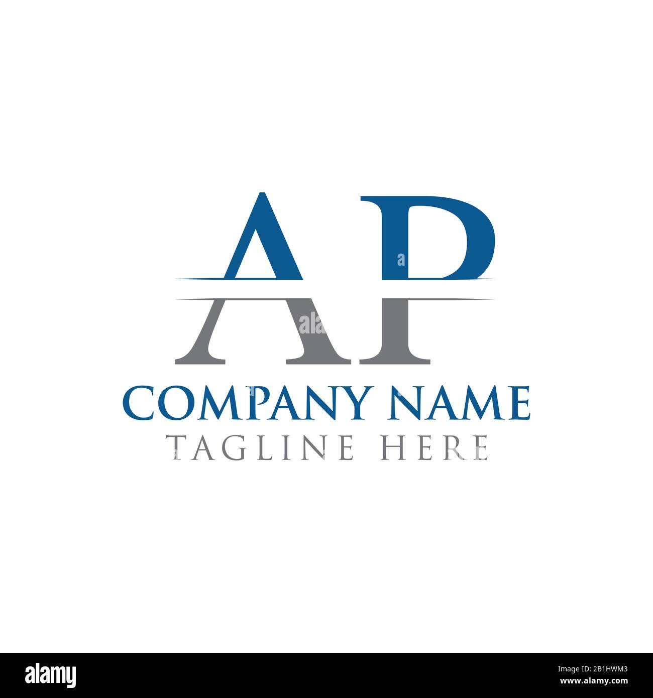 Ap vector design Stock Vector Images - Alamy