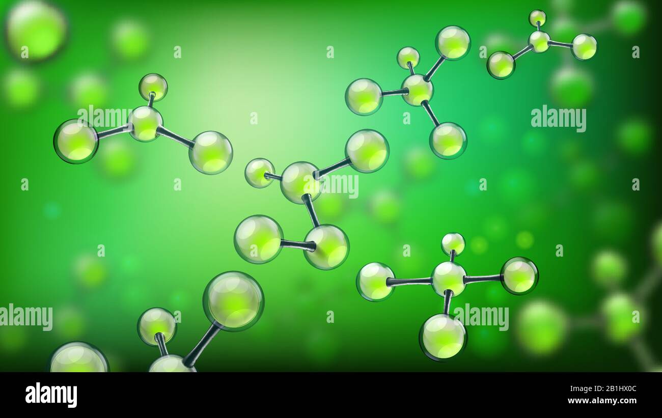 Abstract molecules. Molecular structures, molecule spheres and medical ...