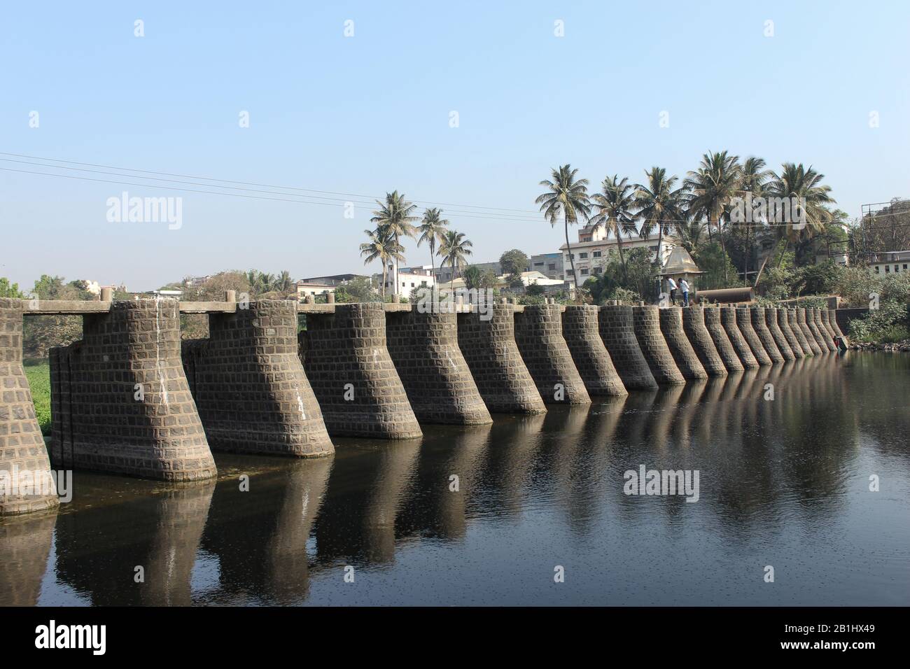 Indrayani river temple hi-res stock photography and images - Alamy