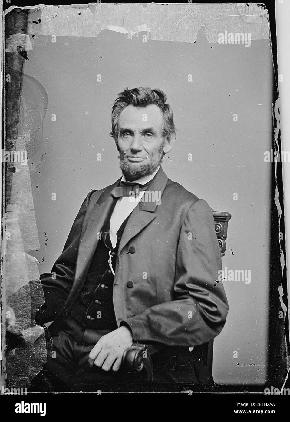 Abraham lincoln black and white photo hi-res stock photography and ...