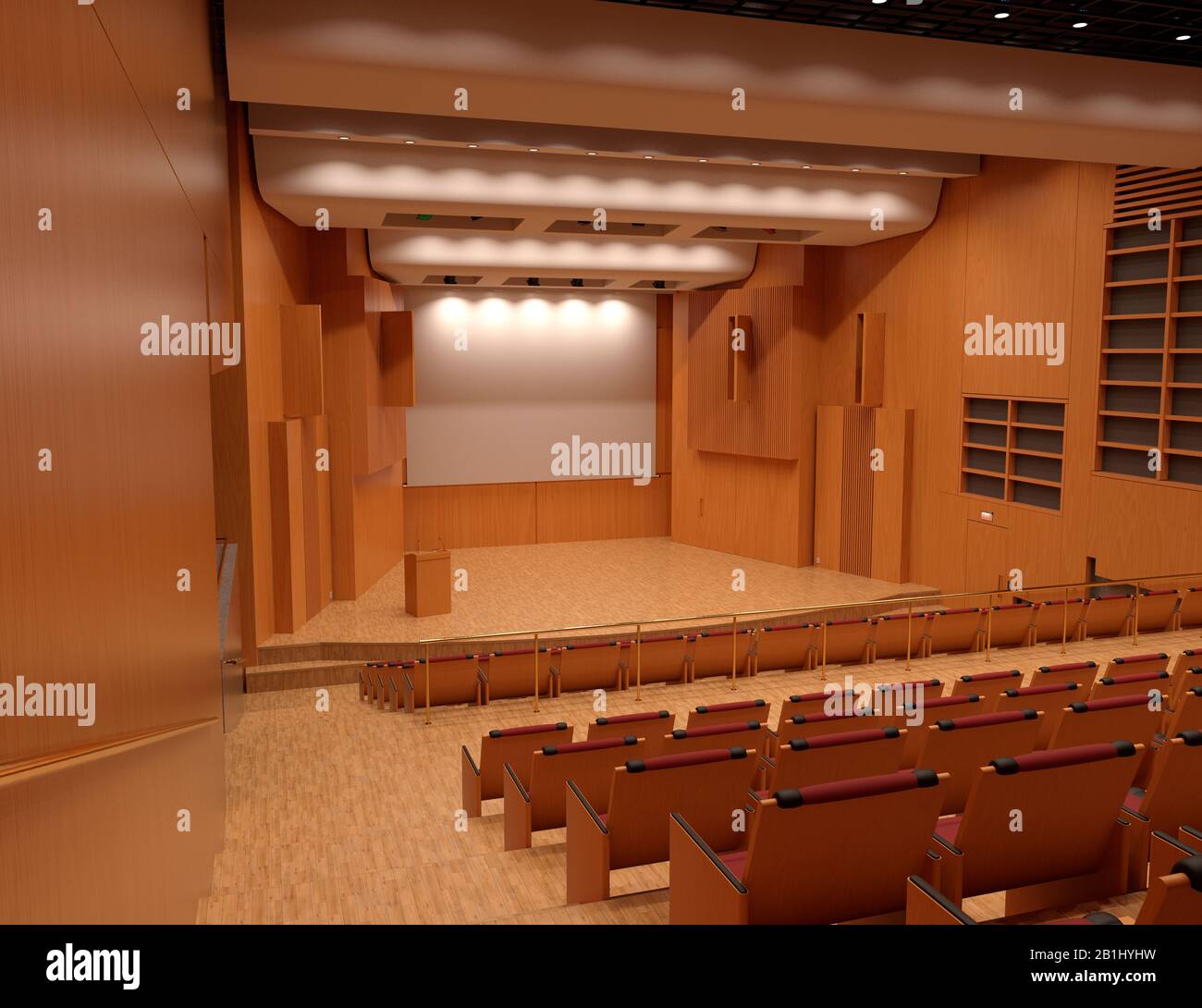 Recital hall hi-res stock photography and images - Alamy