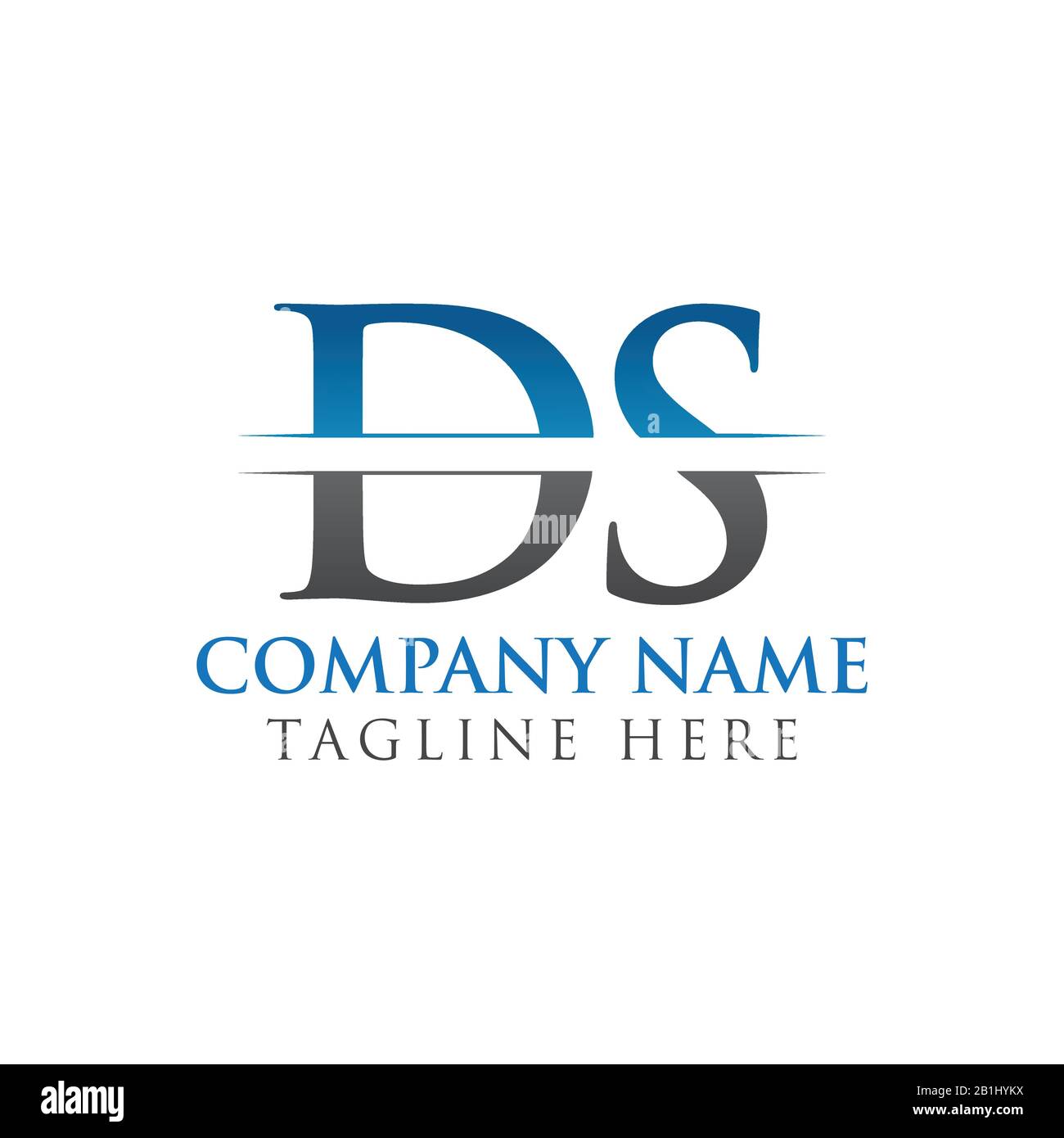 Ds Letter Logo Design