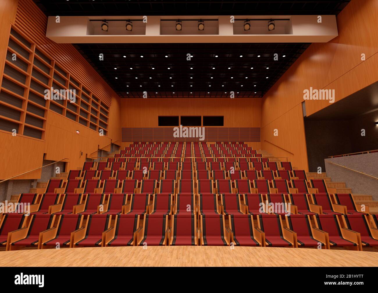 3d rendering lecture hall hi-res stock photography and images - Alamy