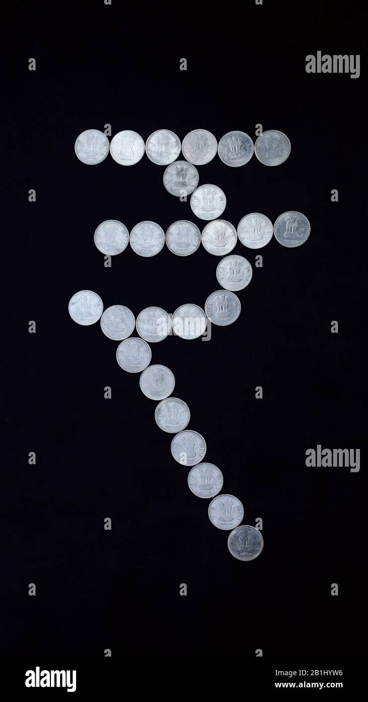 Indian rupee symbol hi-res stock photography and images - Alamy