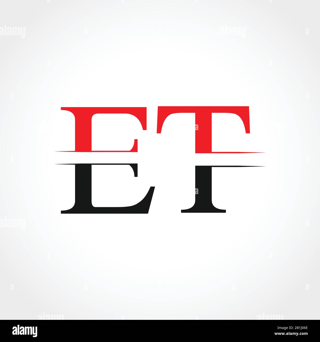 Letter et logo Stock Vector Images - Alamy
