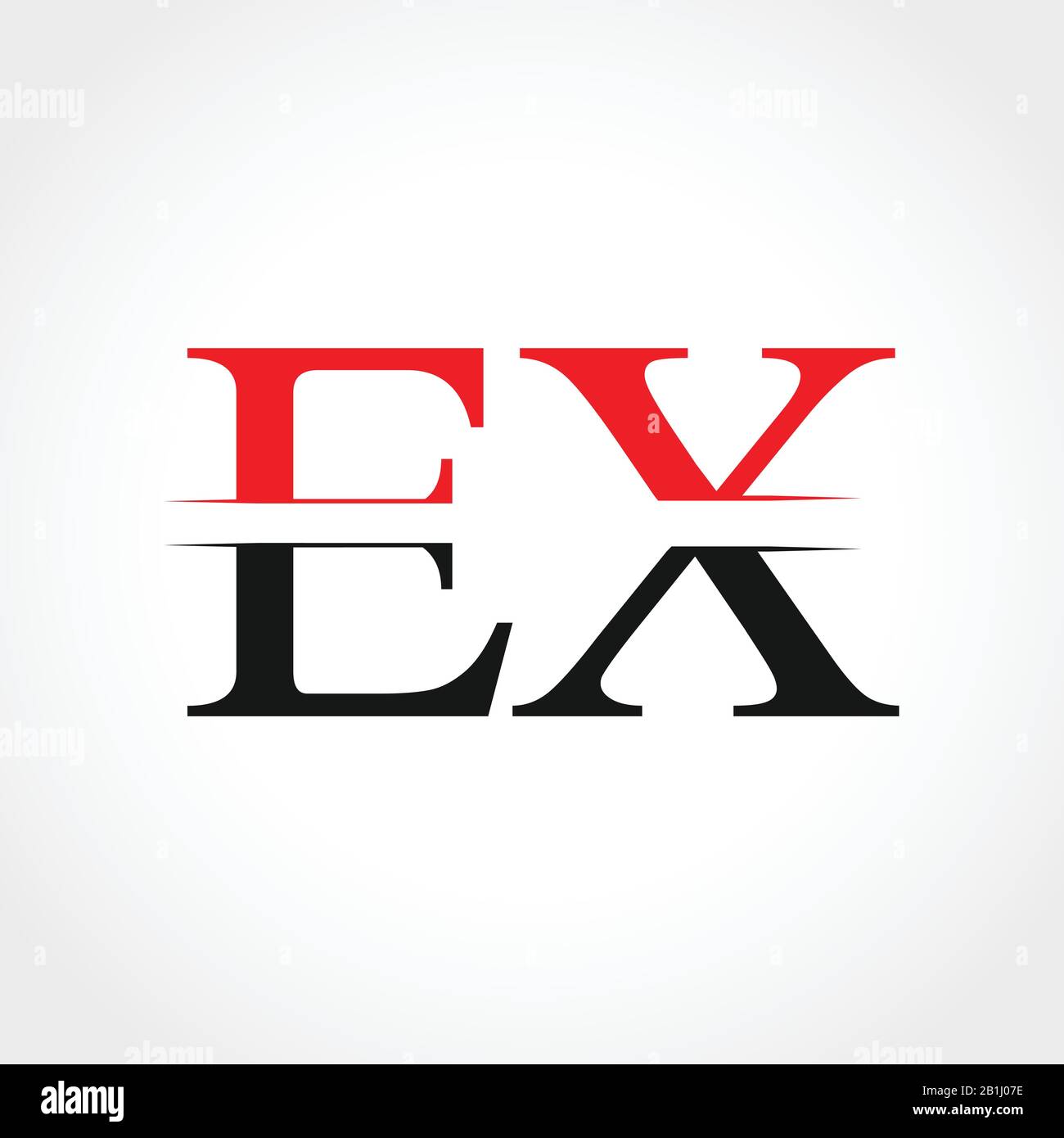 Letter ex logo hi-res stock photography and images - Alamy