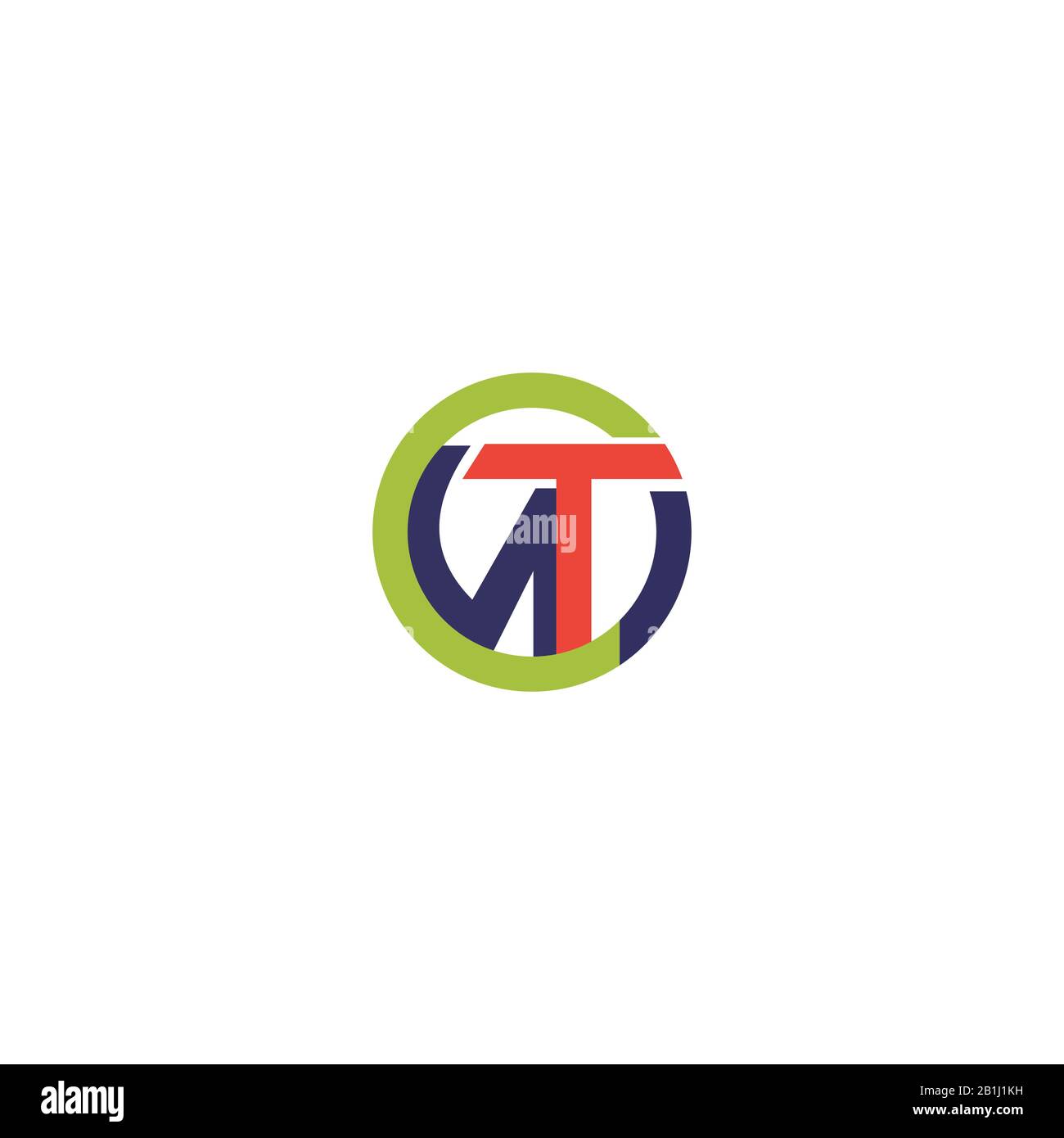 Initial letter wt logo or tw logo vector design template Stock Vector ...