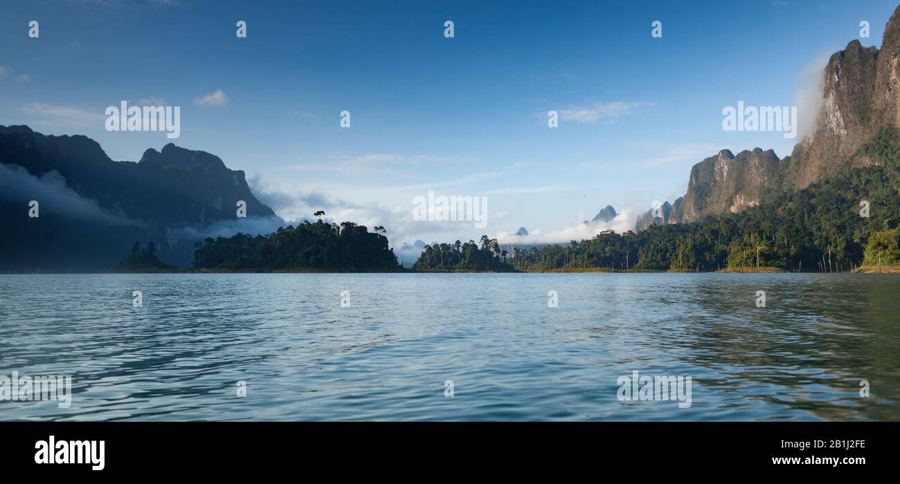 Thailand tropical island landscape with beautiful sky Stock Photo - Alamy