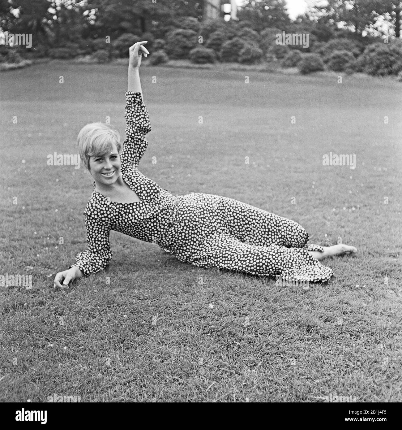 Britt Bergström, schwedische Schlagersängerin, Deutschland um 1968 ...