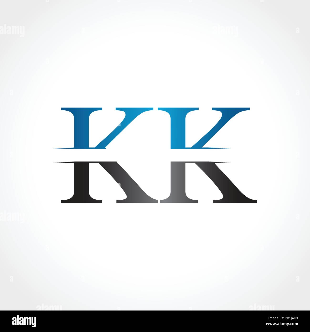 Letter kk logo hi-res stock photography and images - Alamy