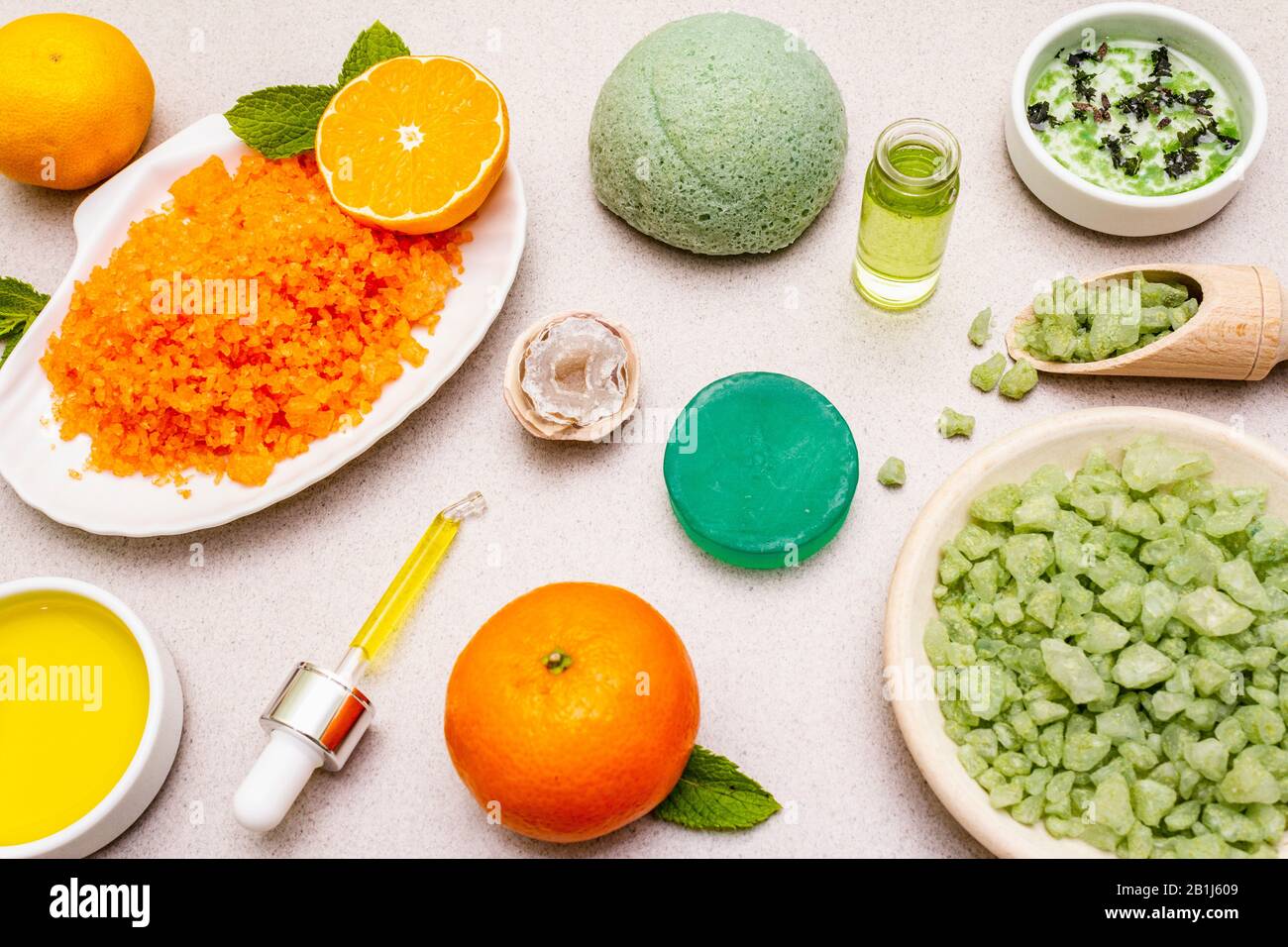 Healthy self-care. Minimalistic organic lifestyle. Comfort and natural ...