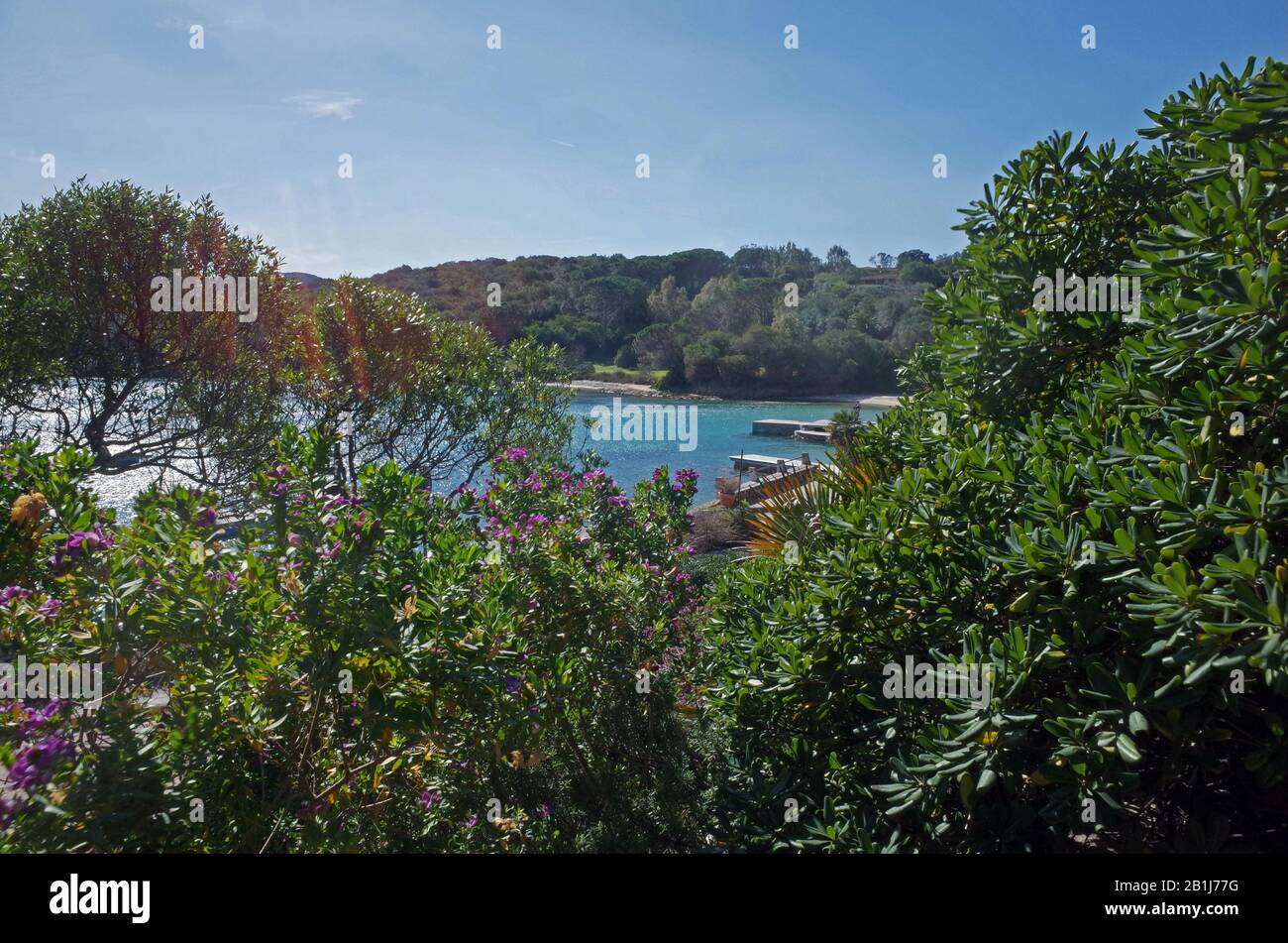 Palau, Sardinia, Italy. Cala Capra beach Stock Photo - Alamy