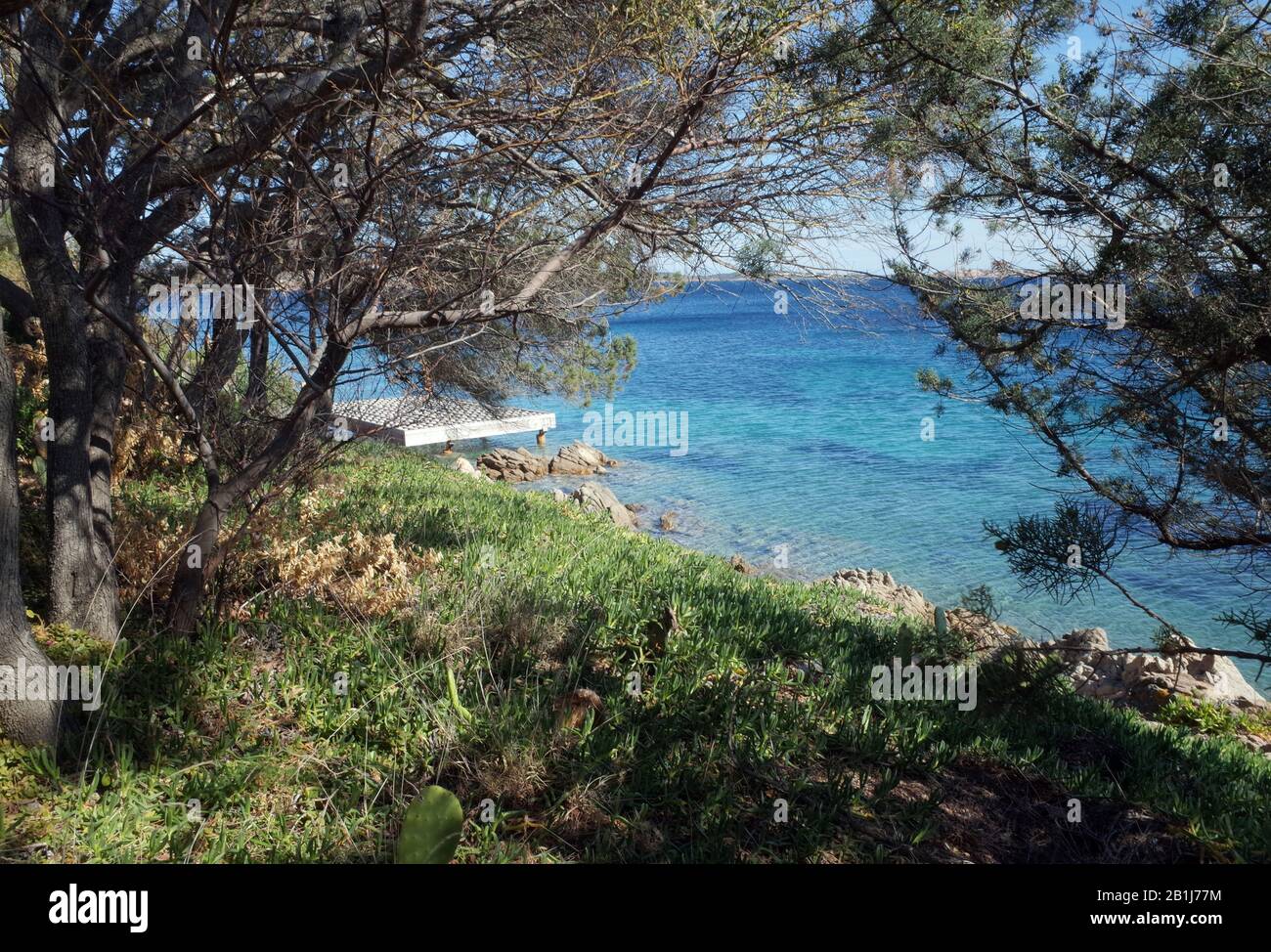Palau, Sardinia, Italy. Cala Capra beach Stock Photo - Alamy