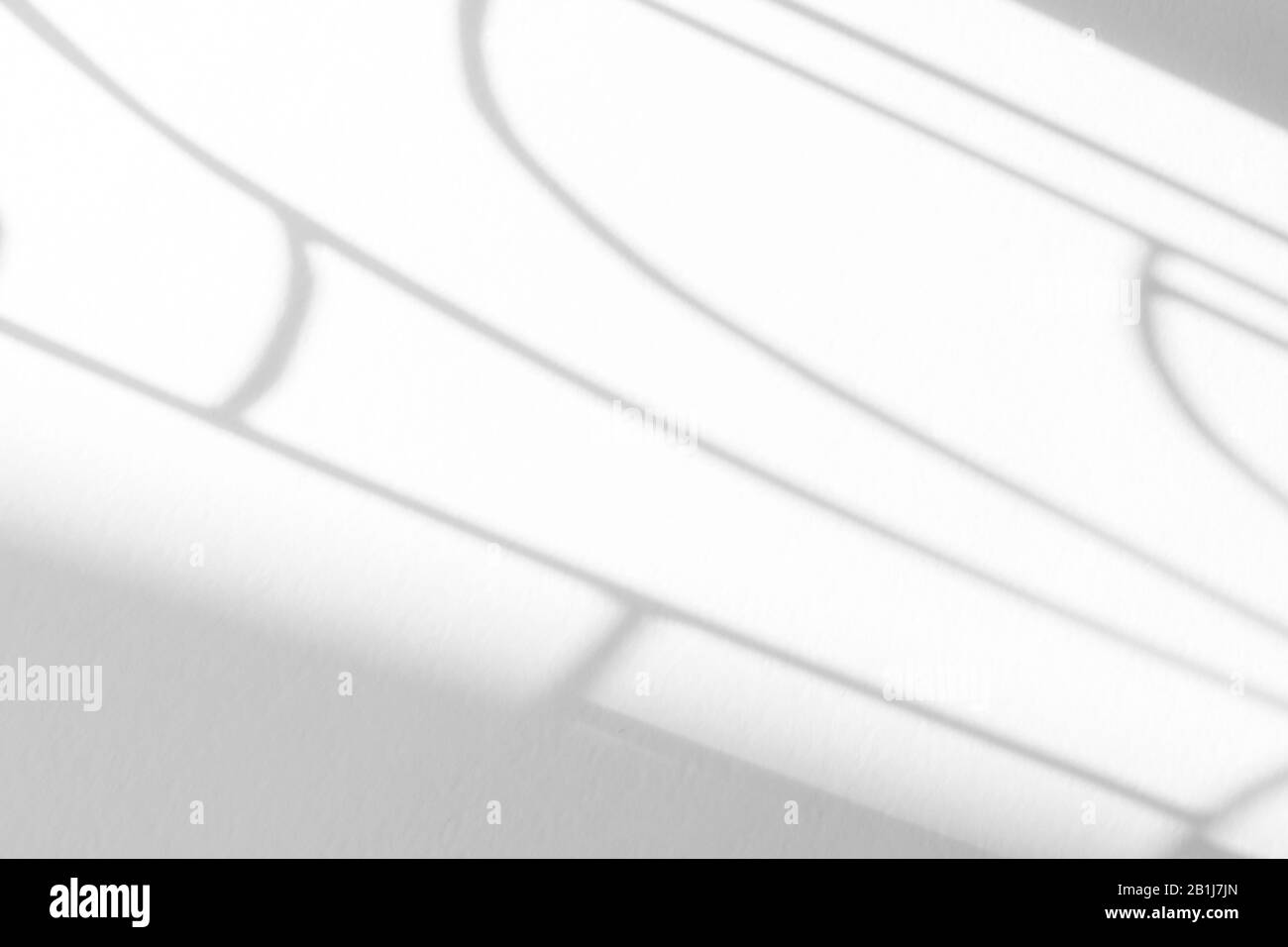 Stained glass window art nouveau Black and White Stock Photos & Images ...