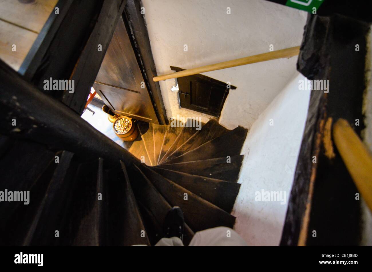 Bruges, flanders, Belgium. August 2019. Interior of the historic de ...