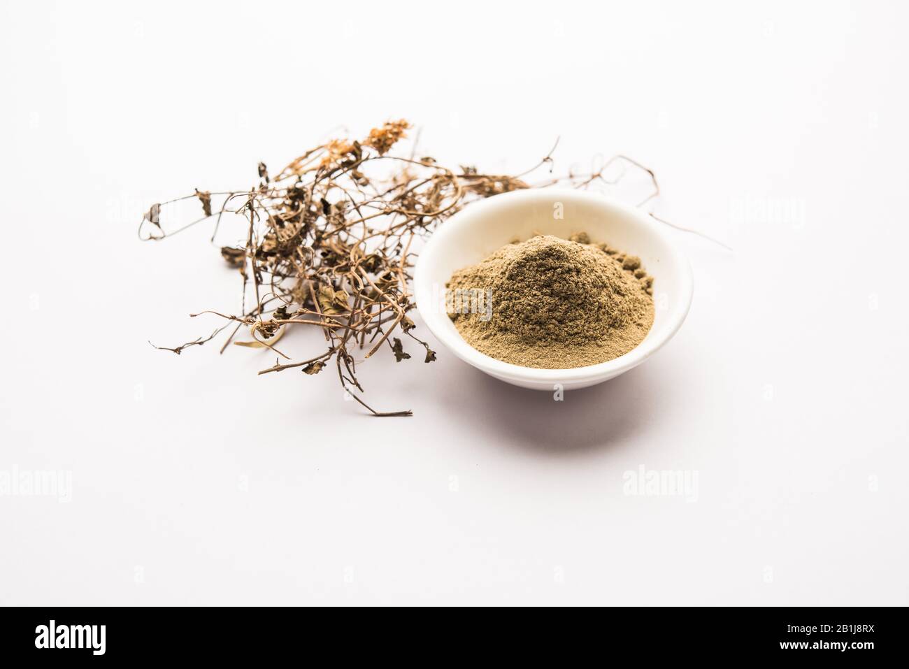 Organic Maha Bhringraj ayurvedic powder Stock Photo - Alamy