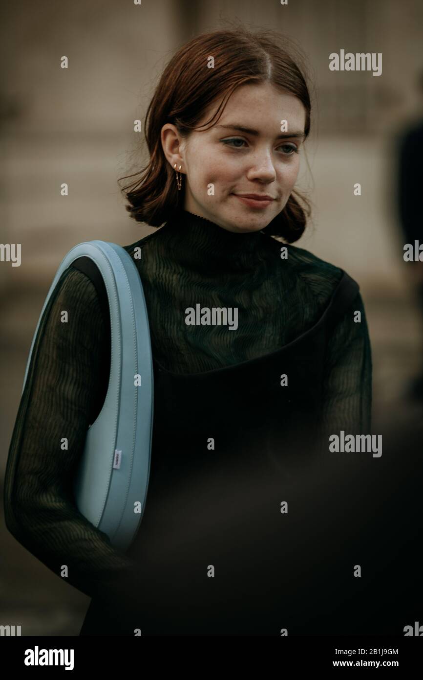 Molly Blutstein going to Marine Serra for the new collection autumn ...