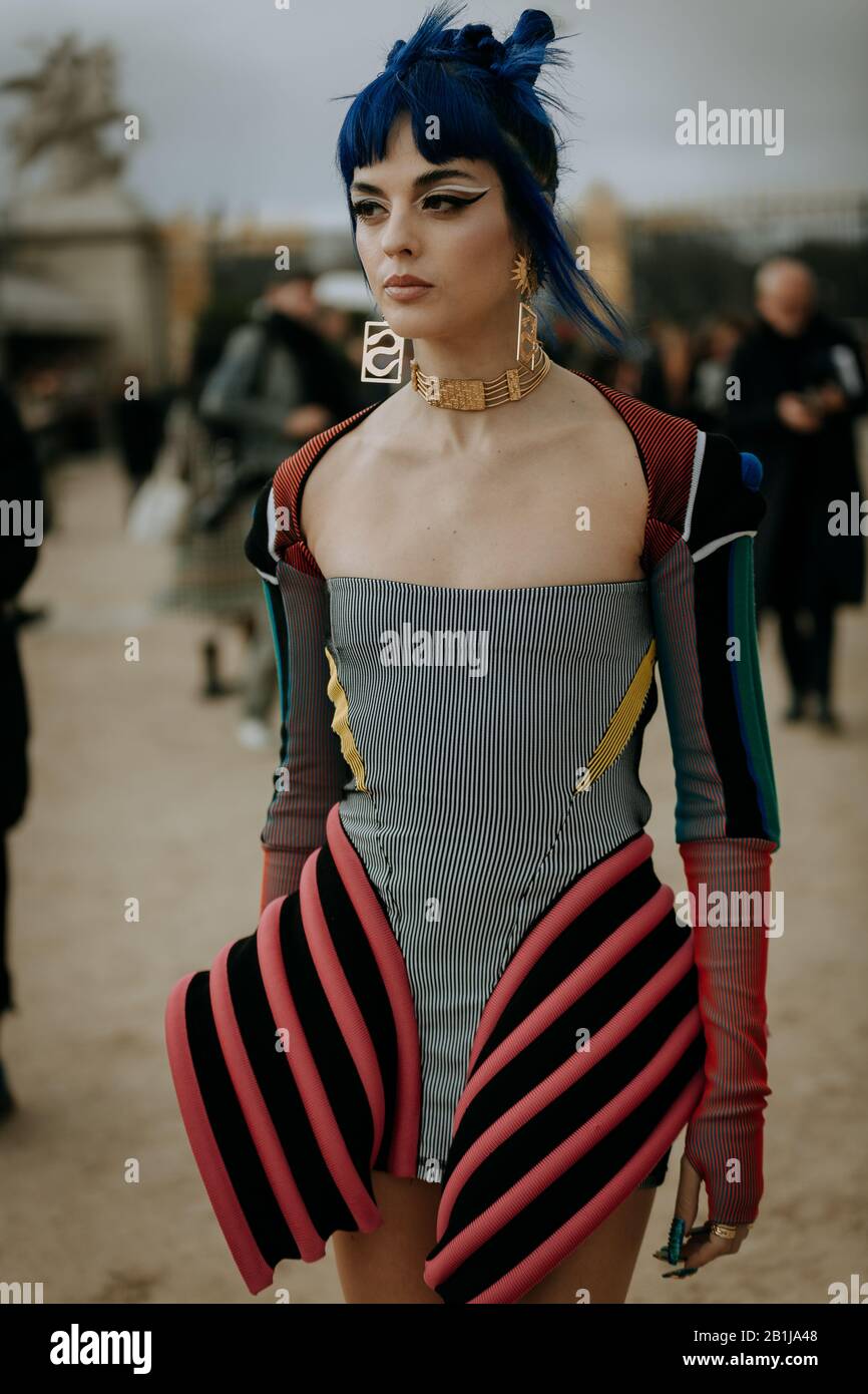 Sita Bellan going to Dior for the new collection autumn winter 2020 ...
