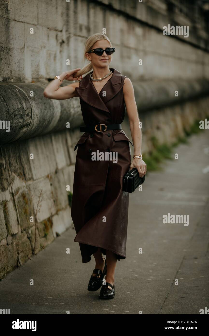 Caro Daur wearing Dior from the new collection autumn winter 2020 2021 ...