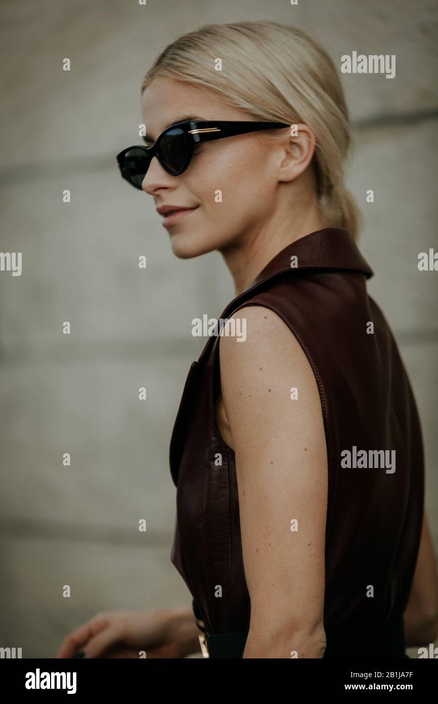 Caro Daur wearing Dior from the new collection autumn winter 2020 2021 ...