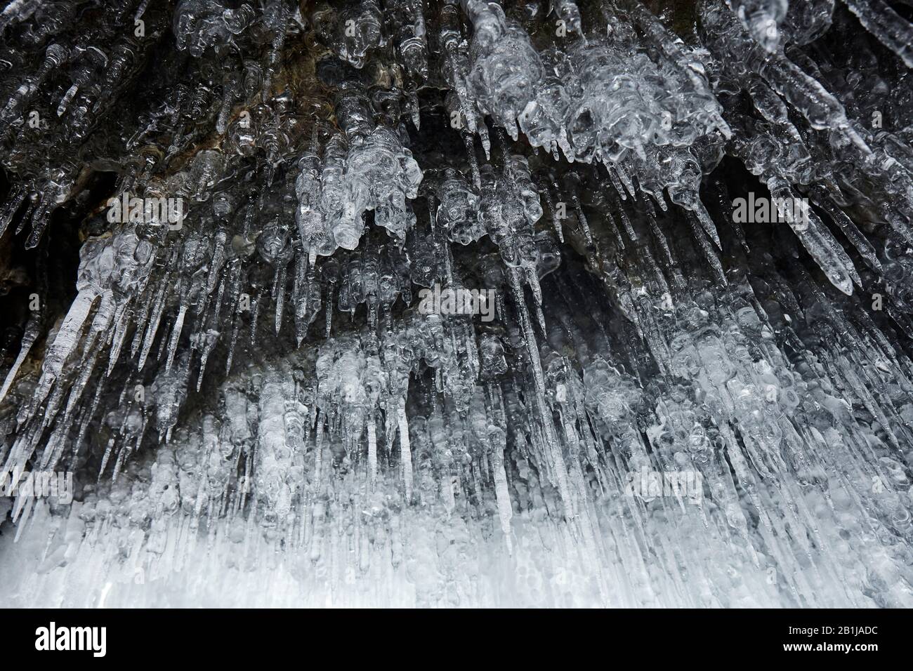 Lake baikal ice cave hi-res stock photography and images - Alamy