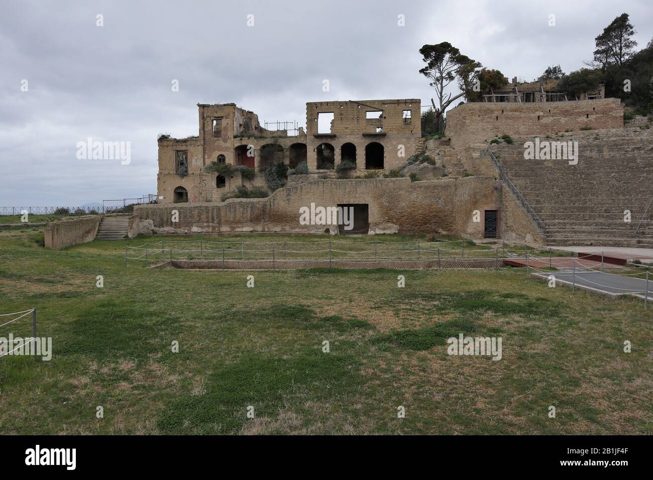 Napoli - Villa Imperiale di Pausilypon Stock Photo - Alamy