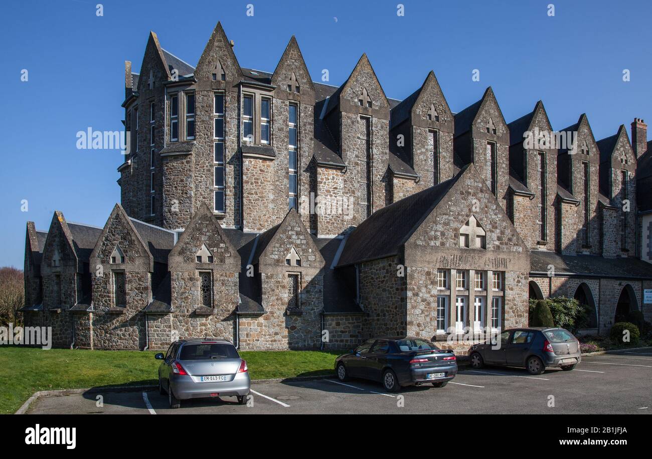 Portmain, Hotel Relais le Bocage Stock Photo - Alamy