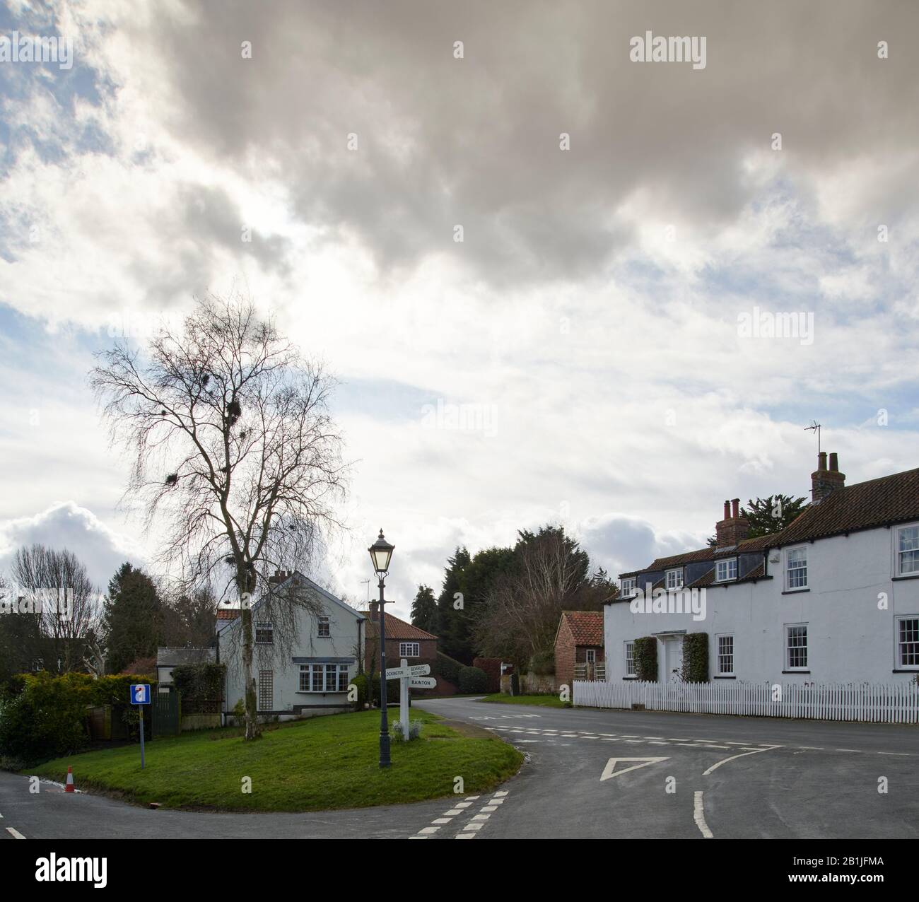 The Church of St. Andrews, Bainton Village the East Yorkshire Wolds ...