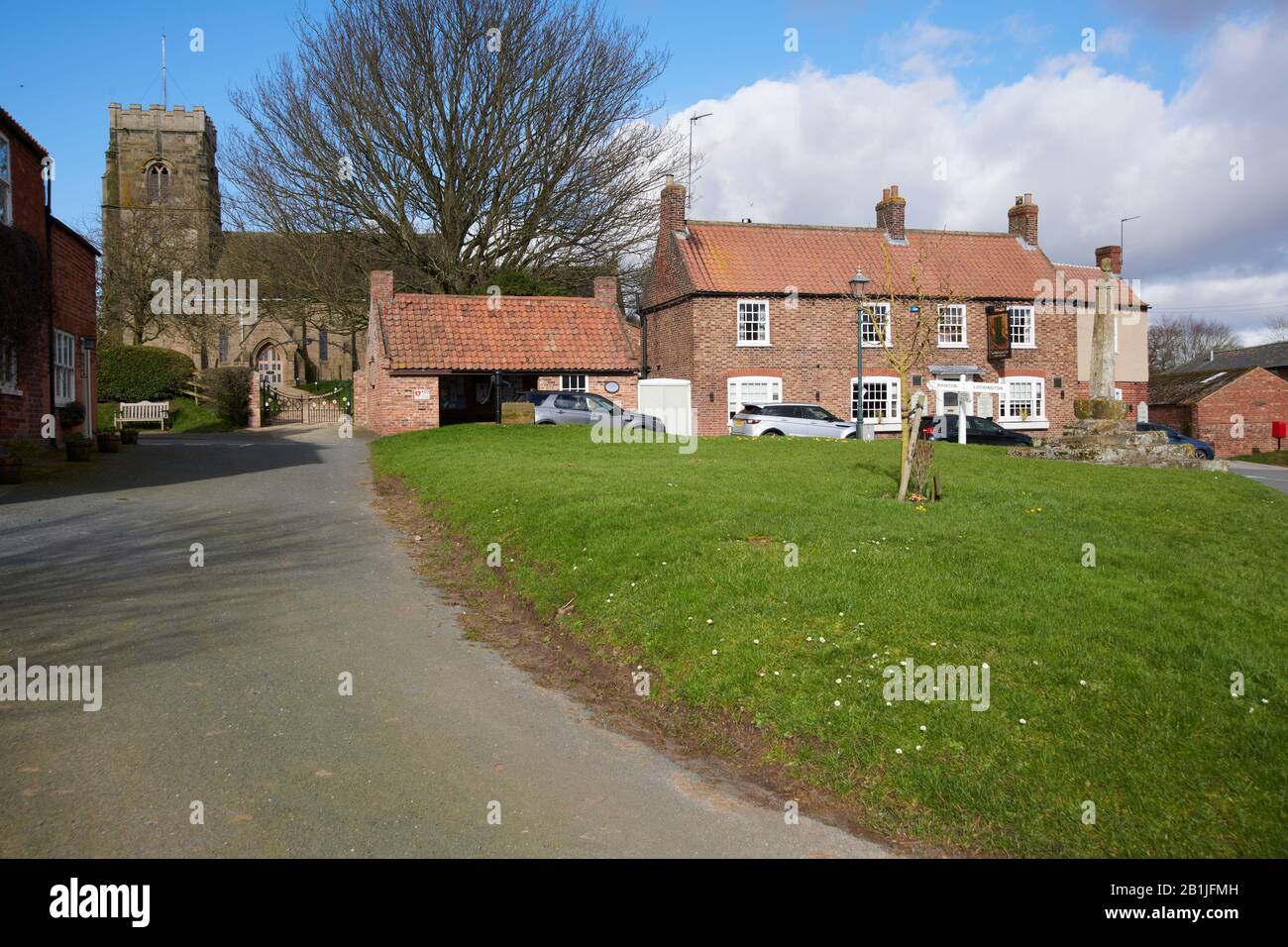 St marys church bainton hi-res stock photography and images - Alamy
