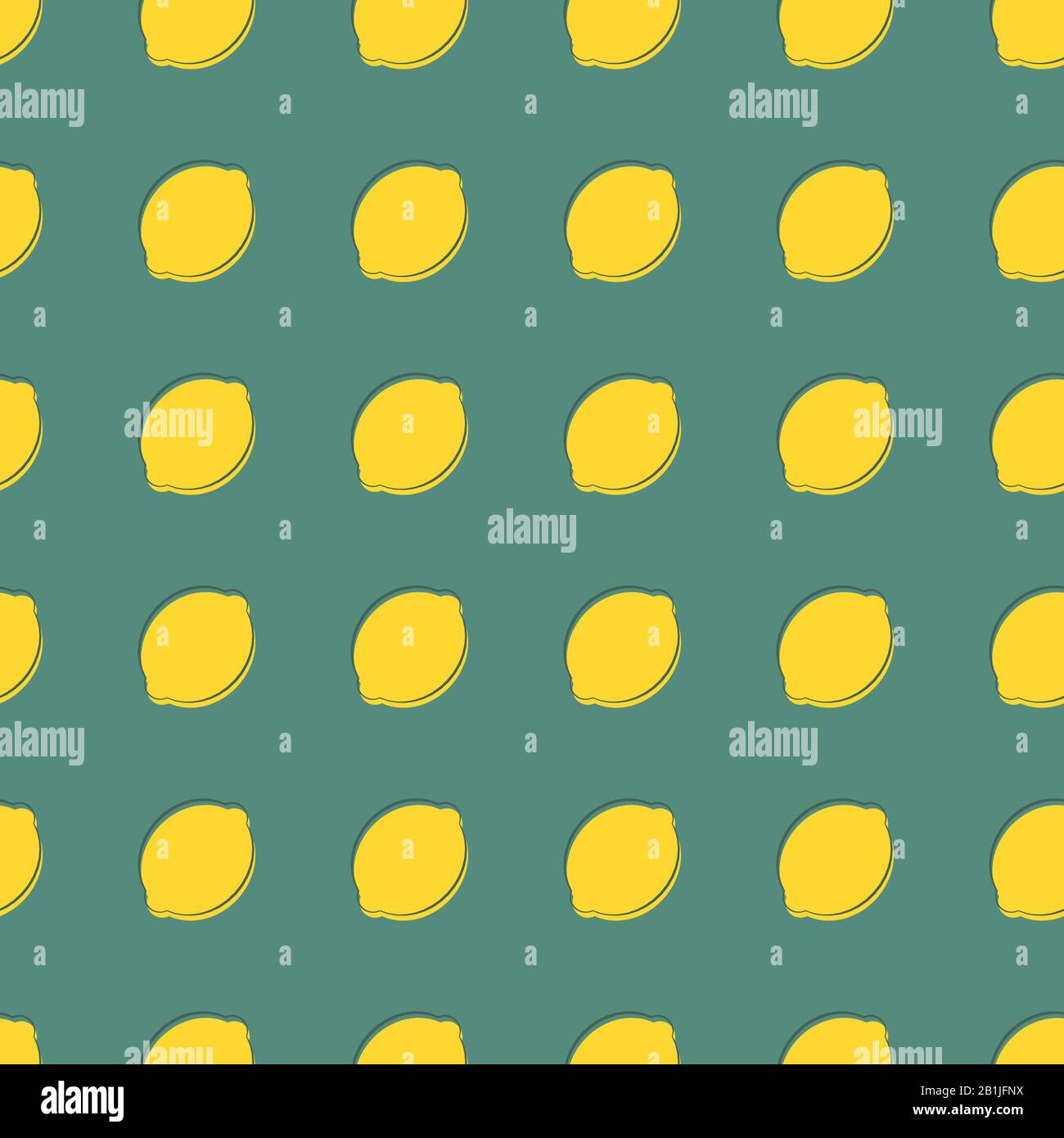 Abstract Lemon Seamless Pattern Background Vector Illustration Stock ...