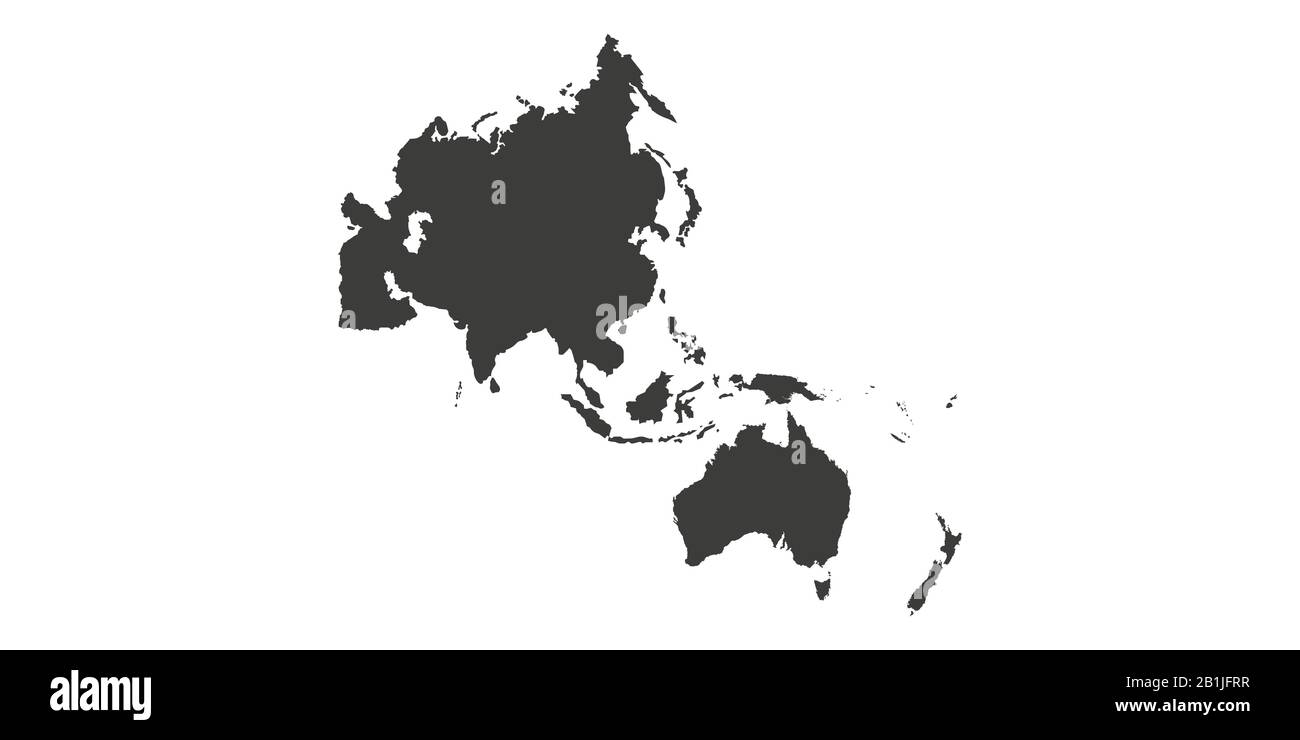 Map of Asia Pacific. - Vector illustration Stock Vector Image & Art - Alamy