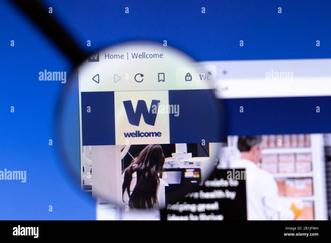 The wellcome trust and sign hi-res stock photography and images - Alamy