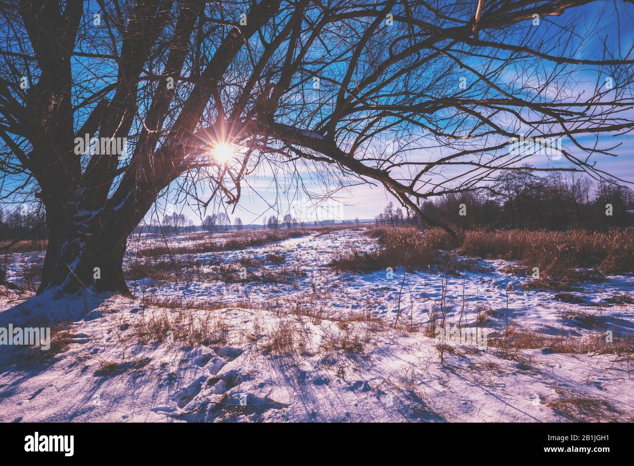 Countryside light sunny sunshine sun rural hi-res stock photography and ...