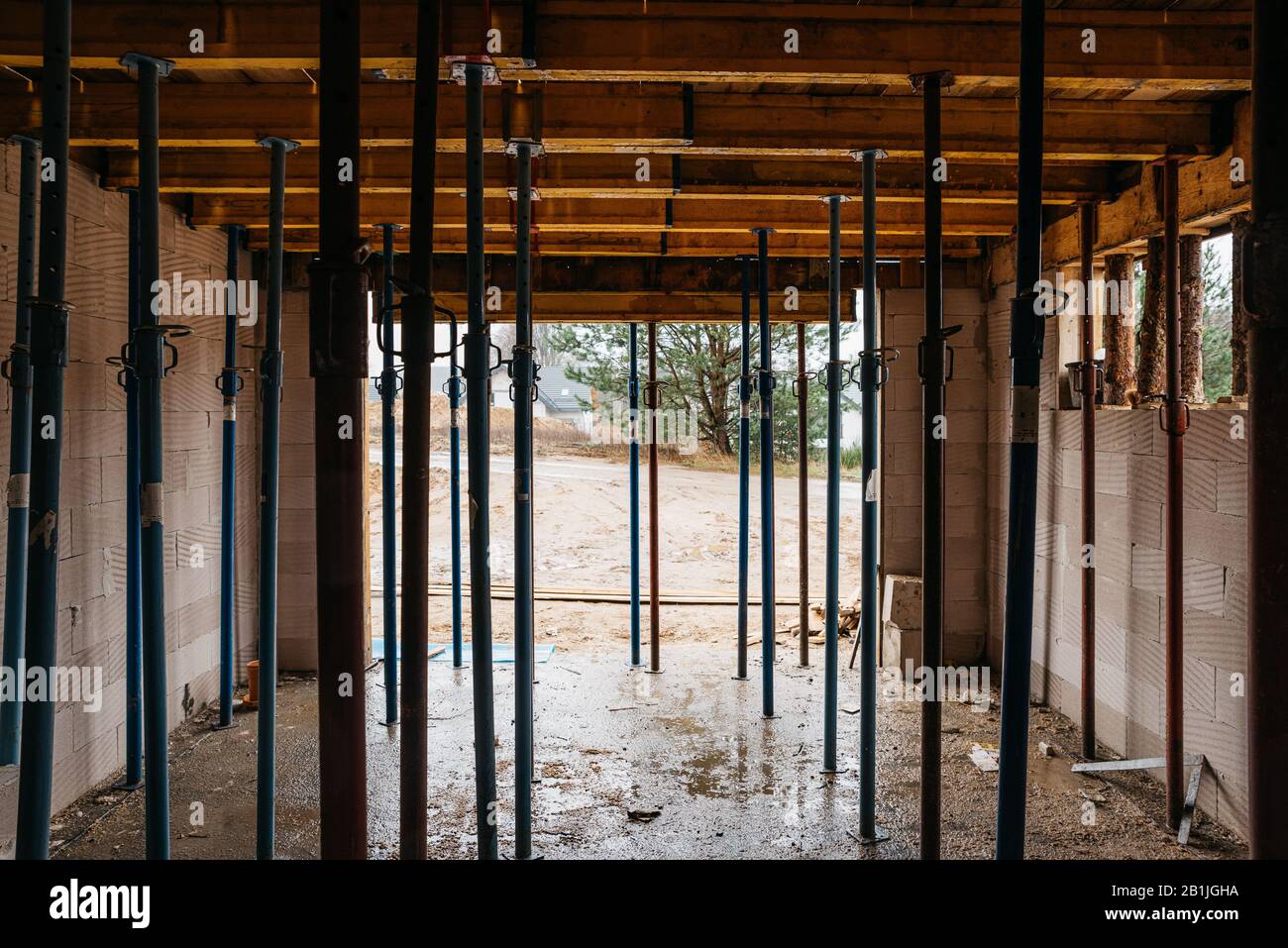 Ceiling formwork hi-res stock photography and images - Alamy
