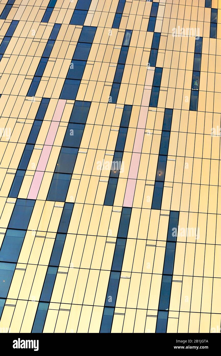 Detail of new apartment block building Stock Photo - Alamy