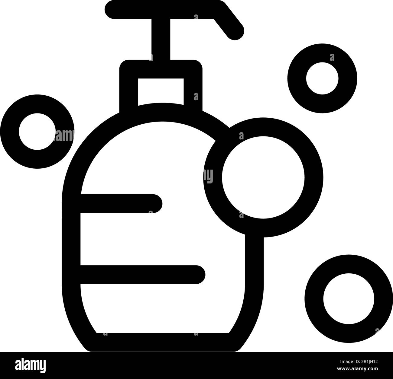 Antiseptic soap icon simple Stock Vector Images - Alamy