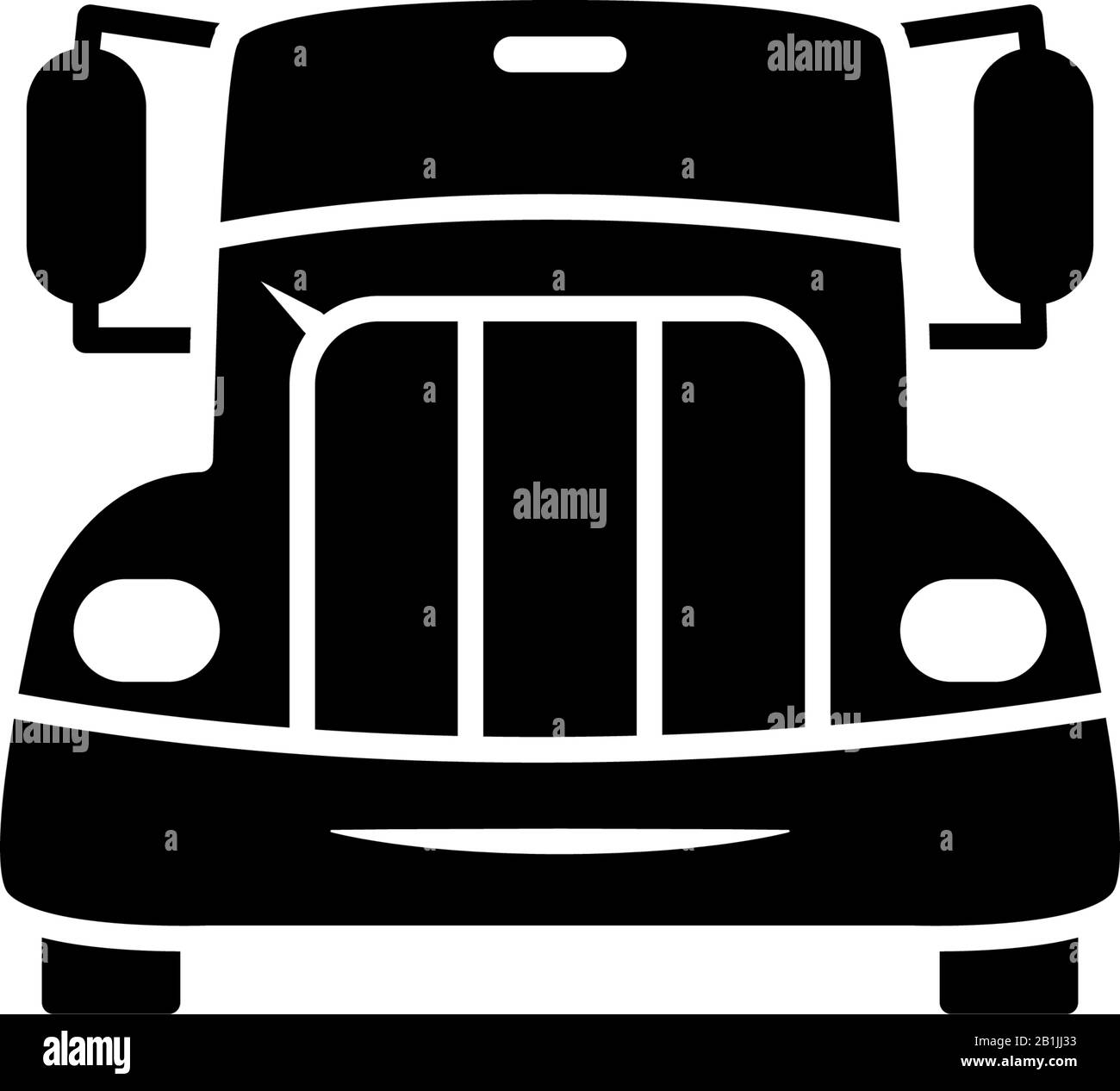 Truck icon Black and White Stock Photos & Images - Alamy