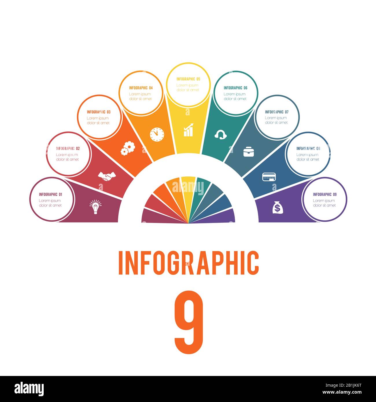 Elements of Infographics Conceptual Cyclic Processes Possible to Use ...