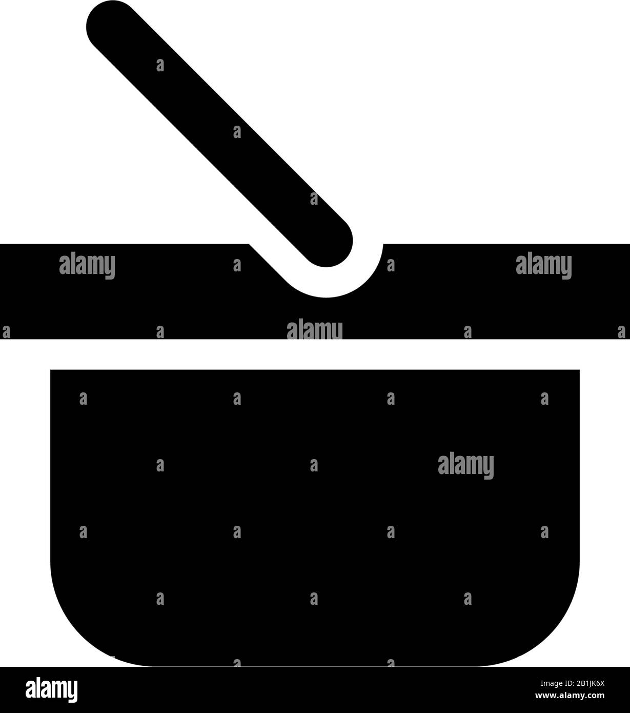 shopping basket con design vector template Stock Vector Image & Art - Alamy