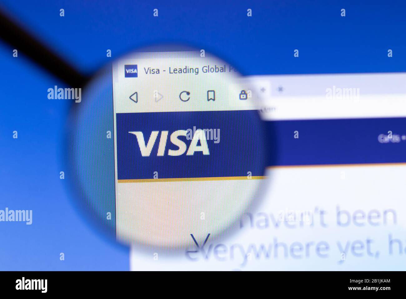 Visa sign logo hi-res stock photography and images - Alamy