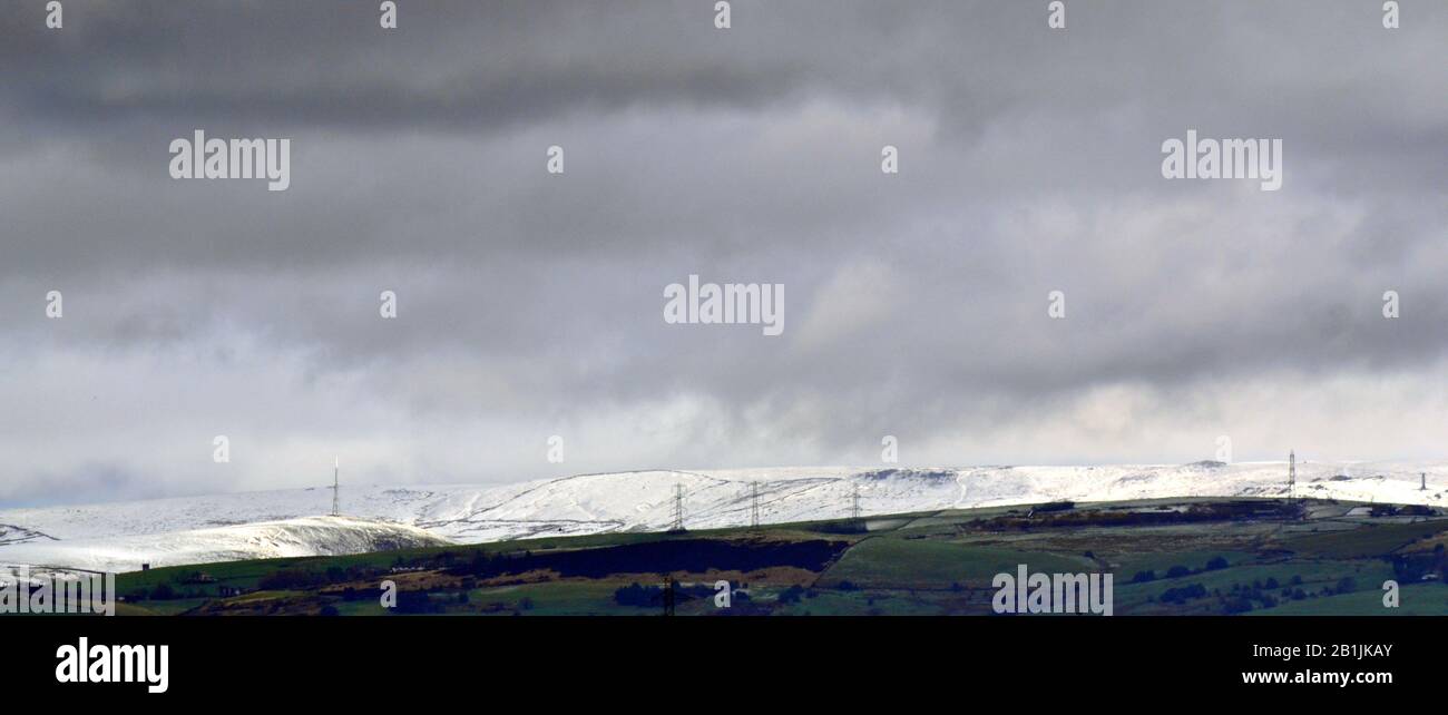 Manchester from pennines hi-res stock photography and images - Alamy