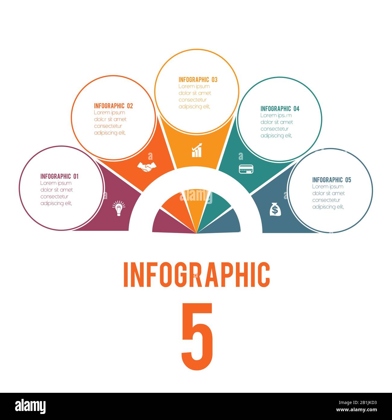 Elements of Infographics Conceptual Cyclic Processes Possible to Use ...